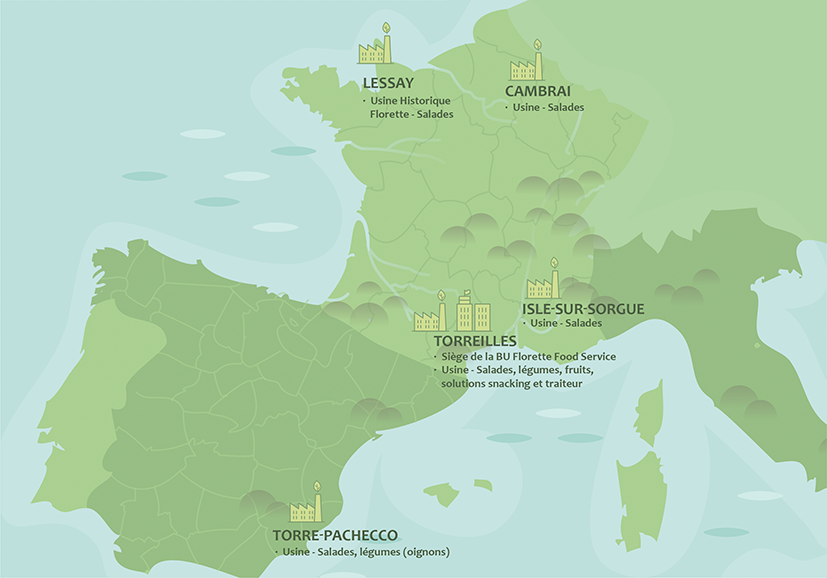 Mapping-florette - Florette Food Service