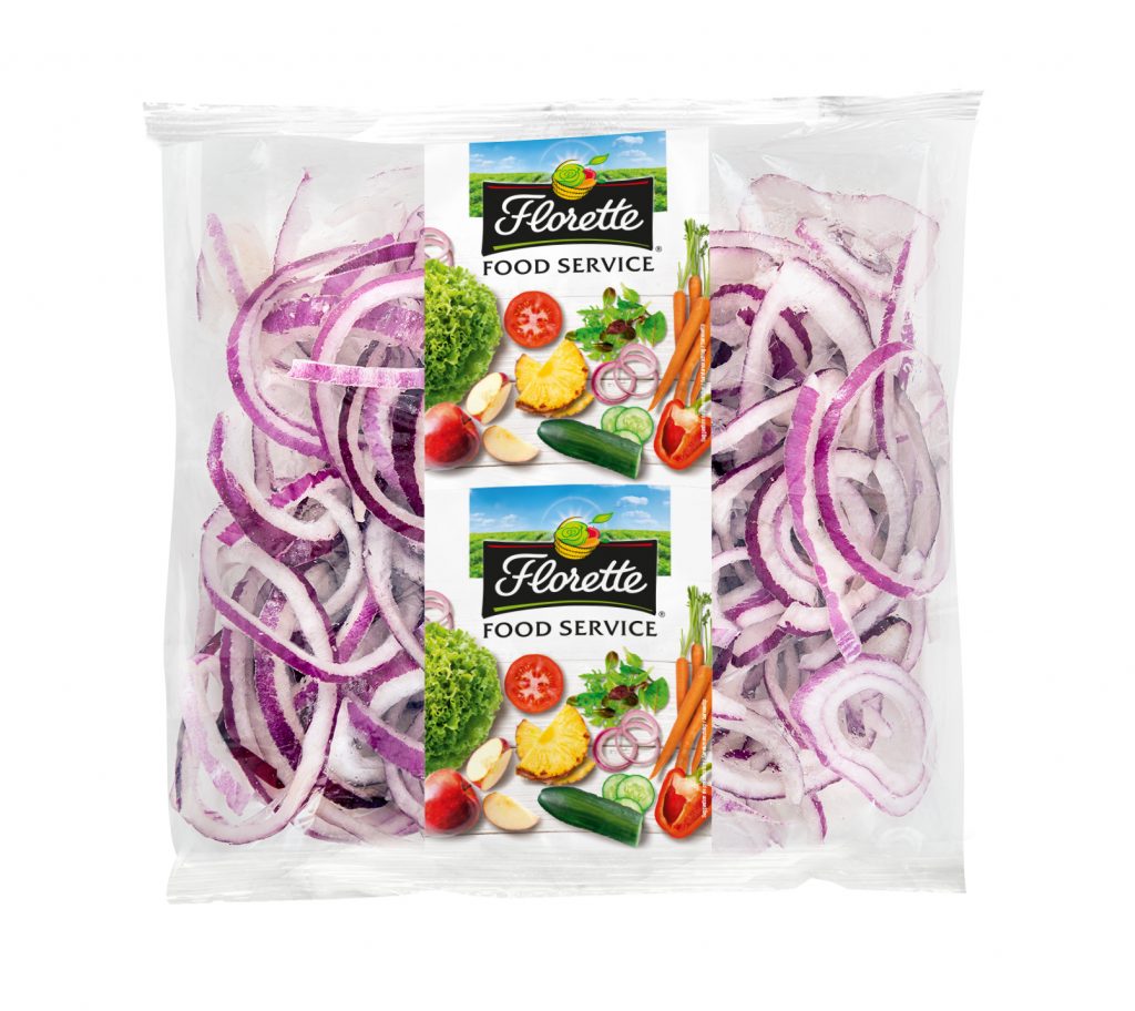 Oignons rouges en rondelles - Florette Food Service